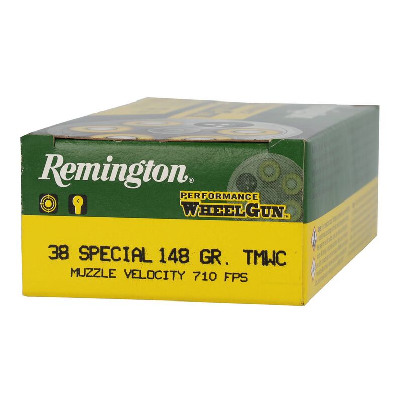 Buy Performance WheelGun 38 Special Ammo | 148 Grain, 710 FPS | Remington
