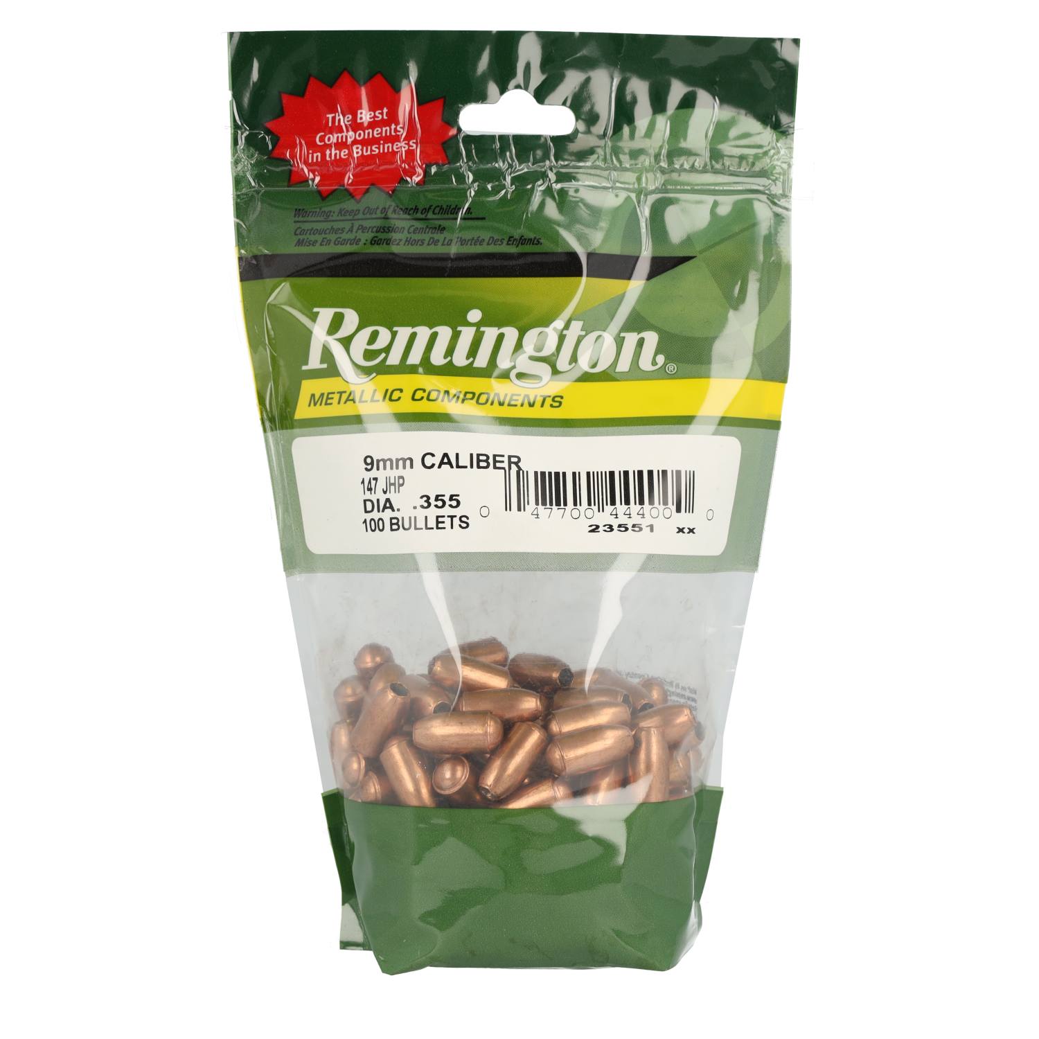 Buy Remington Component Handgun Bullet, 9mm, 147 Grain | Remington