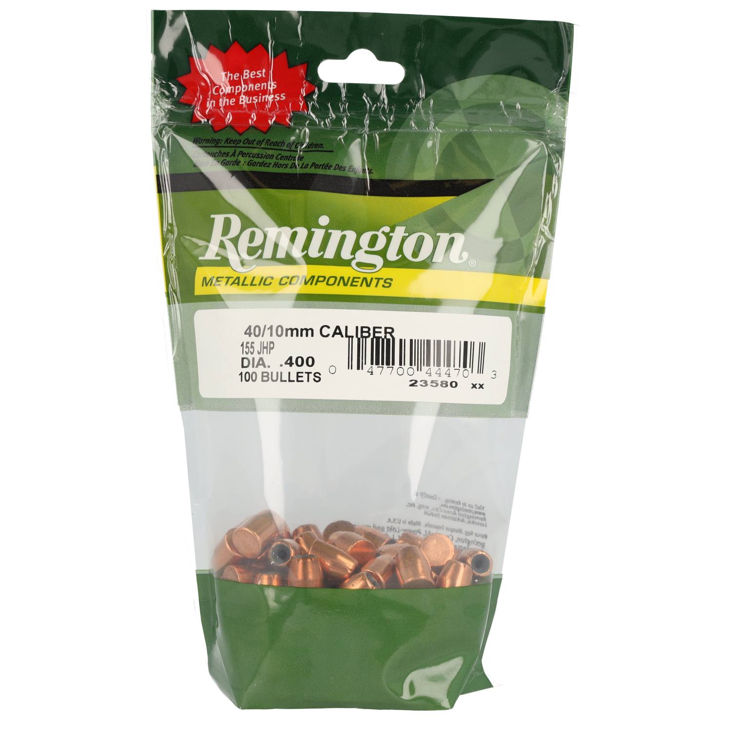 Buy Remington Component Handgun Bullet, .40/10mm, 155 Grain | Remington