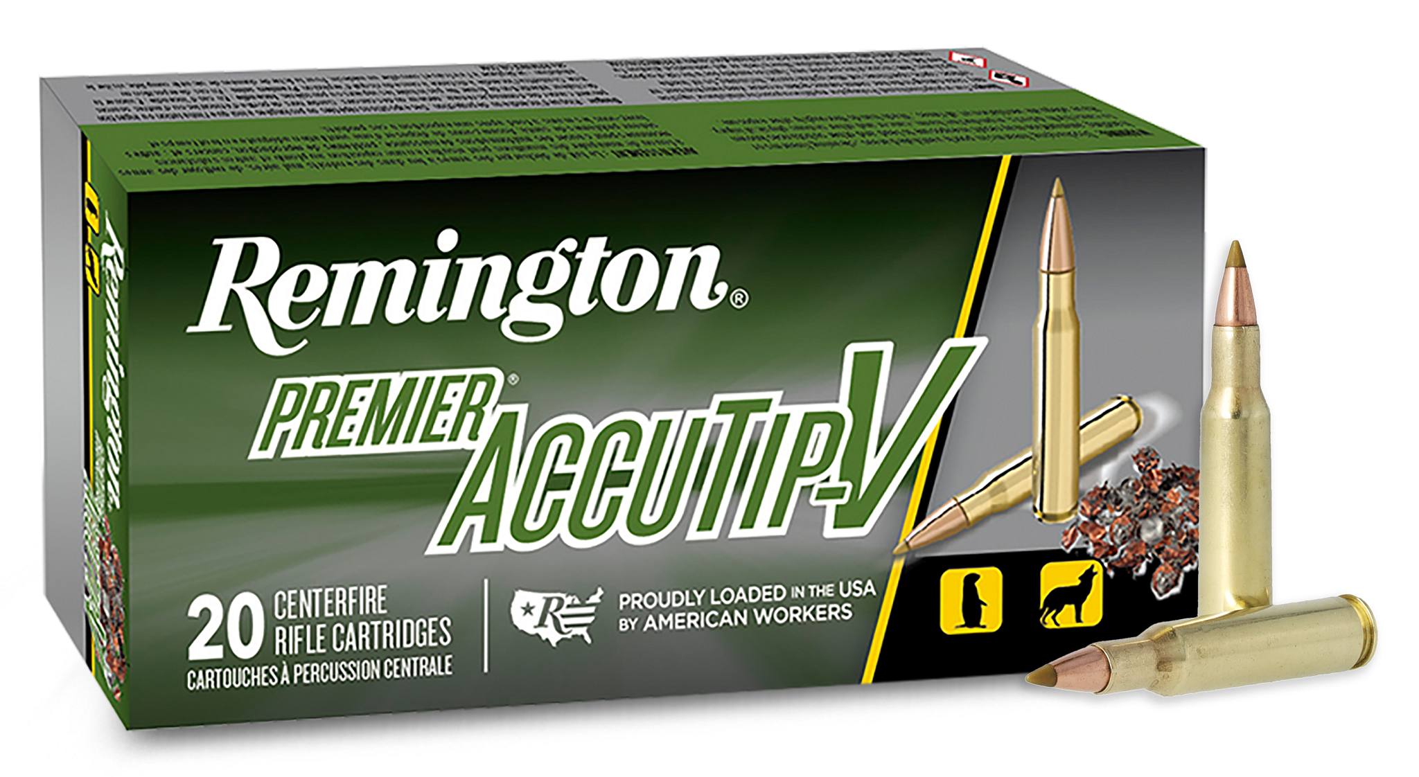 Buy Premier AccuTip-V 222 Rem Ammo 50 | Varmint | Remington